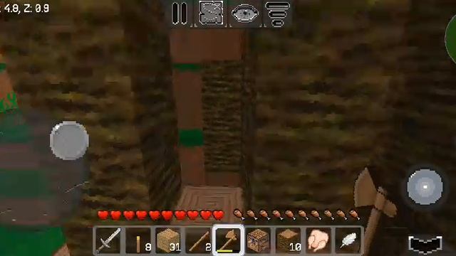 MineCraft: выживание, смотрим игру