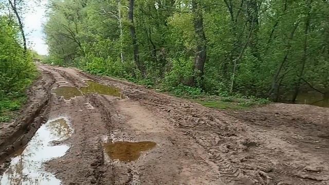 Спускаем воду с поселка обратно в реку