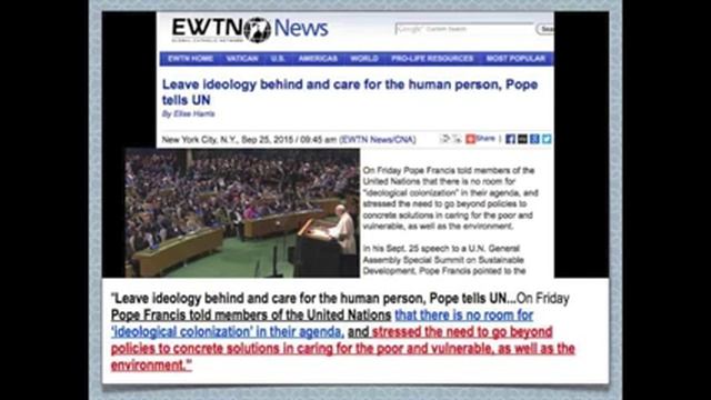 Всемирная встреча семей подготавливает почву для принятия католицизма и  спиритизма.   Э. Энрикес