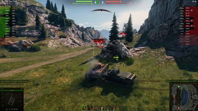 World Of Tanks. Ласвиль. КВ-1. Erimit. В топе.