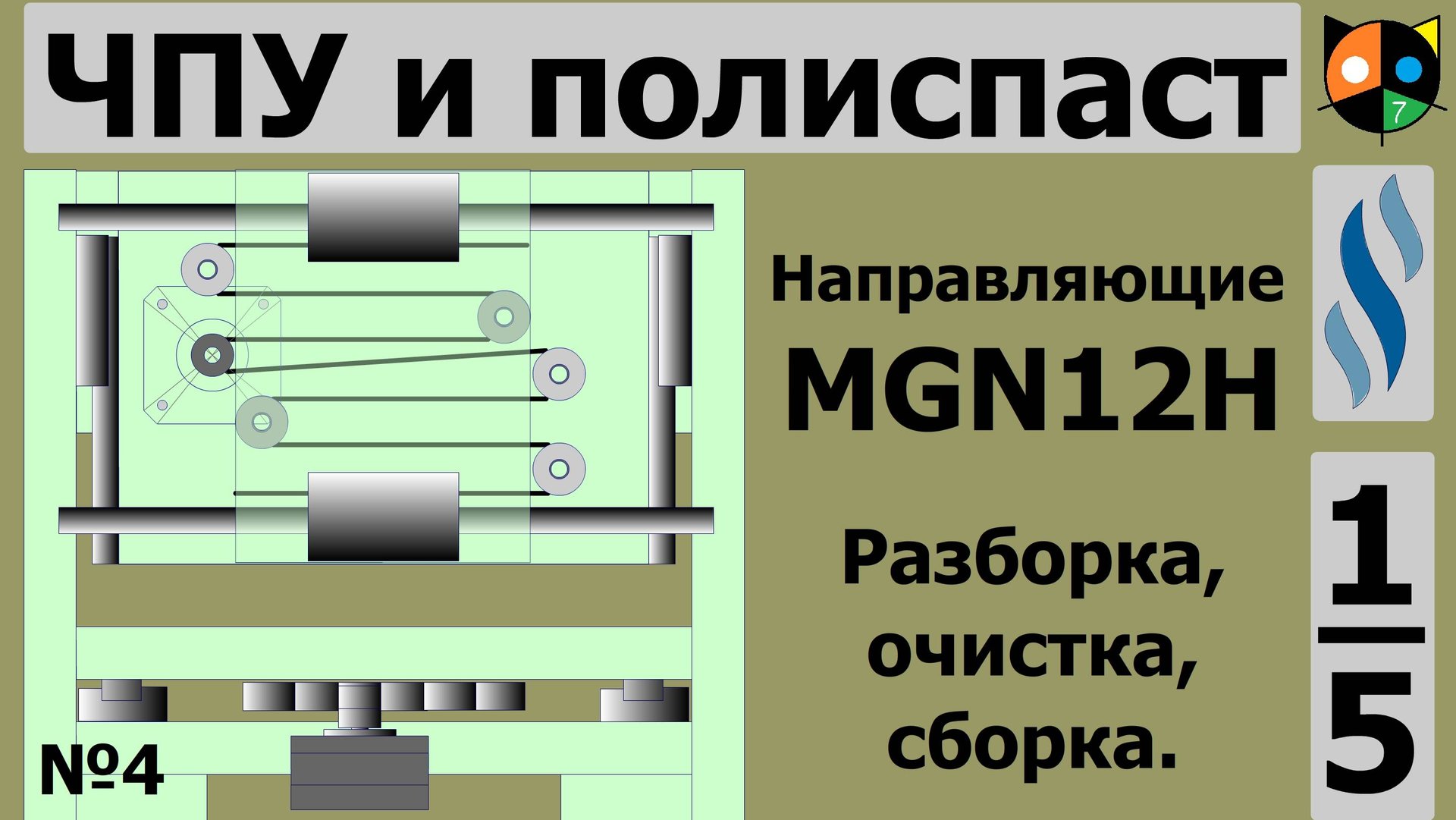 1/5  Станок с ЧПУ для радиолюбителя .