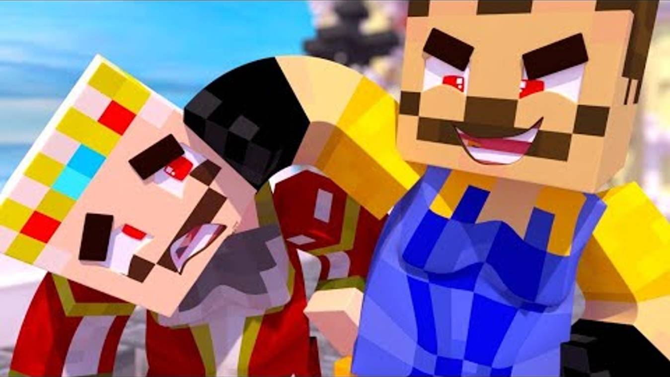 СОСЕД ИЗ БУДУЩЕГО | ПРОЩАЙ КОРОЛЬ В МАЙНКРАФТ [перезалив]