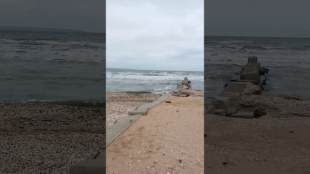 Темрюкский район, посёлок Ильич. Побережье Азовского моря. Сегодня 14 апреля 2023 год. #shorts