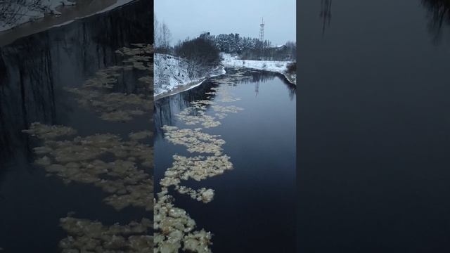 Ждем зимнюю рыбалку #nature #fishing