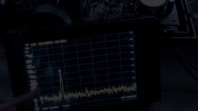 УКВ блок Вераса рп225 был перестроен на зеркальную частоту.