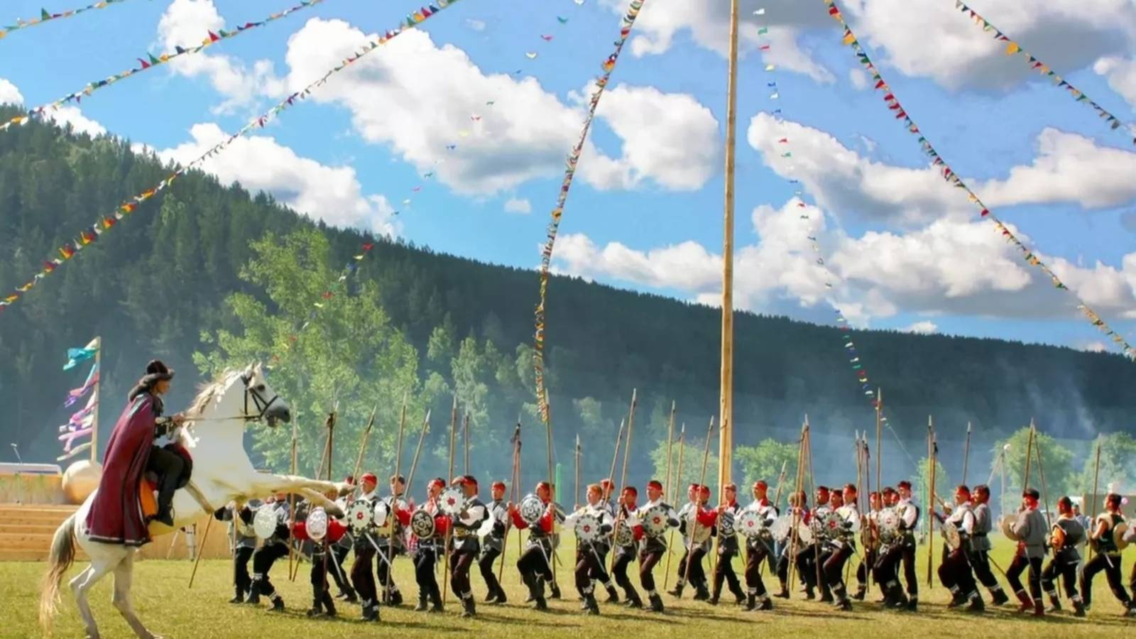 Татарская песня "Байрам кильде"