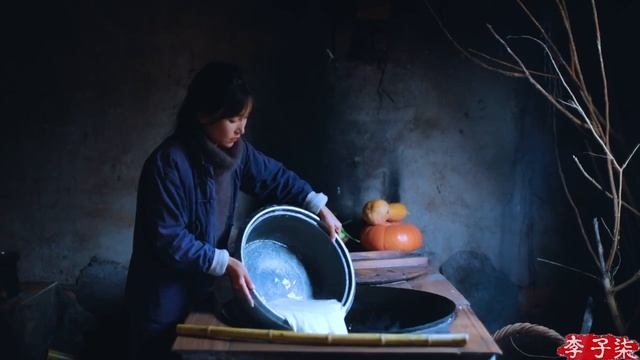 Рецепт приготовления: сладкий картофель и лапша ручной работы в горячем кислом супе_Лизики