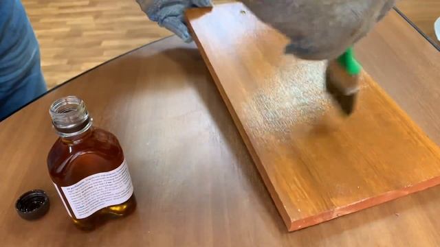 Масло для дерева W-House®. Мебельный щит с предварительной обработкой масло воском.