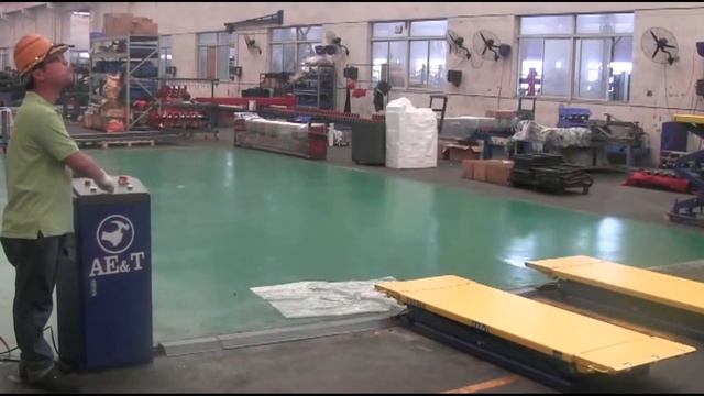 Ножничный подъемник Ae&T F6106E э/г, 3 тонны ОБЗОР