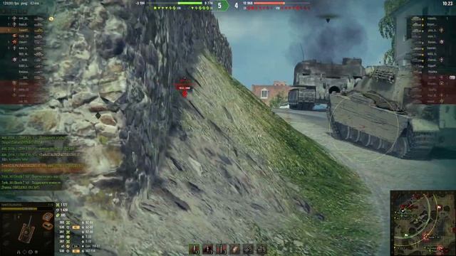Т-10. TankiSTALINGRAD. Рандомный бой на карте Застава. Мир Танков