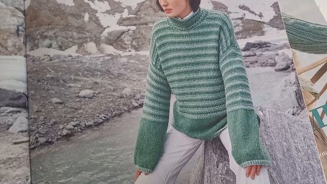 Мятный ,голубой, синий.Выбираем что связать в этом сезоне)