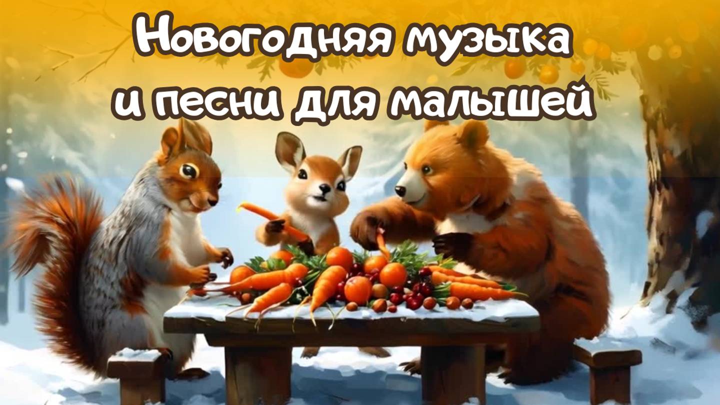 Новогоднее настроение для малышей 🎄✨