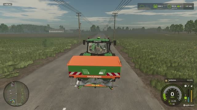 Farming Simulator 25 Прохождение карты Zielonka. Все с нуля. Удобрение. Пшеница. #12