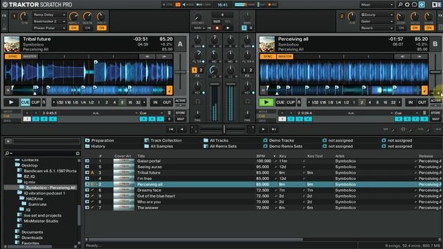 dj IQ- present review a new Symbolico album Perceiving All