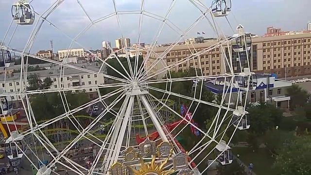 Вид города Тюмени