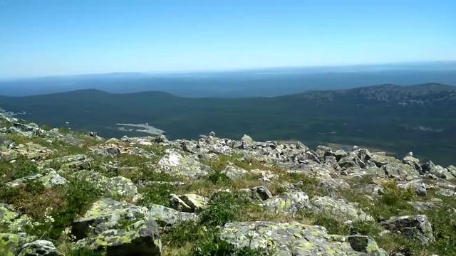 На вершине горы Большой Иремель 2020