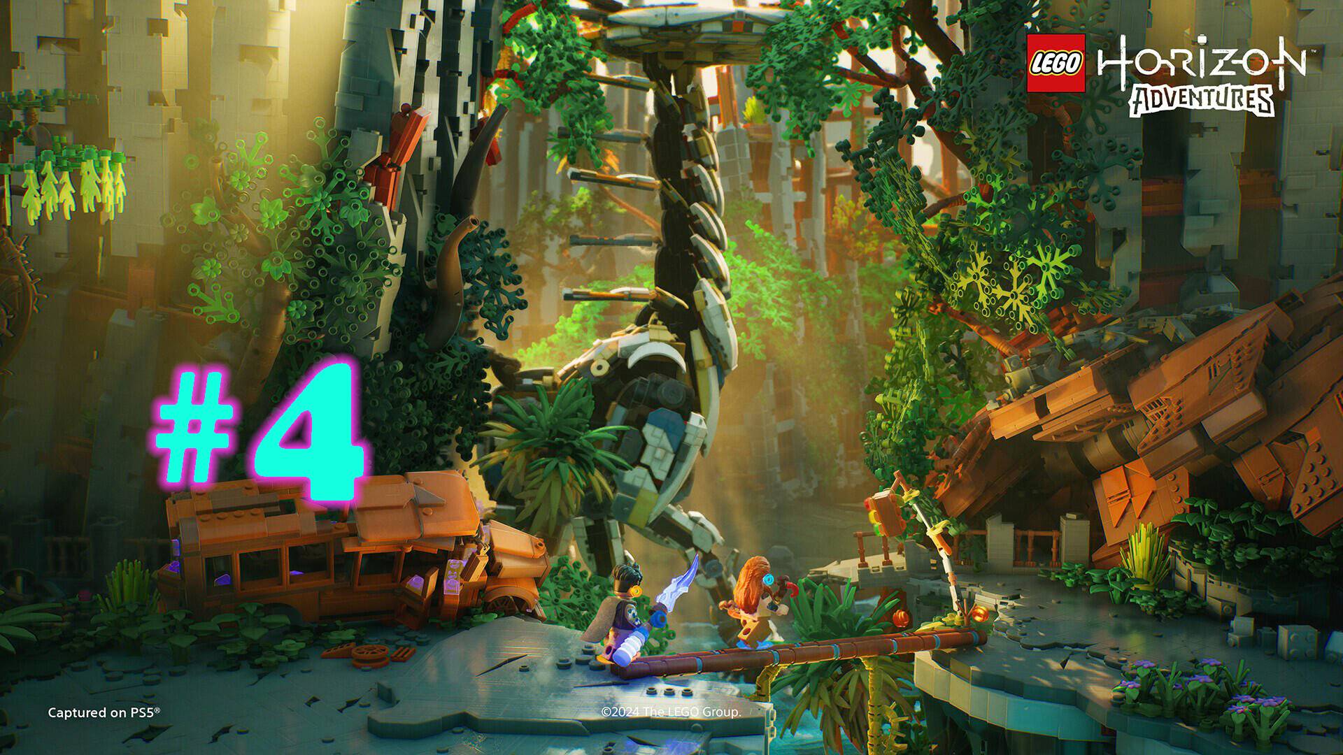 LEGO Horizon Adventures ➤ прохождение №4 | Логово борцов с деревьями | в погоне за секретами |