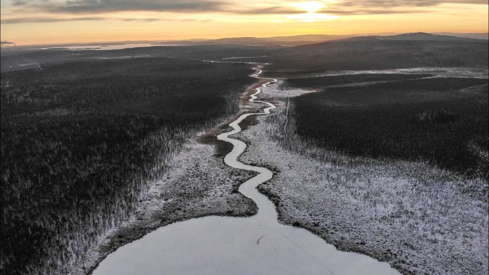 Полёт над Шитовским озером | Ураловед