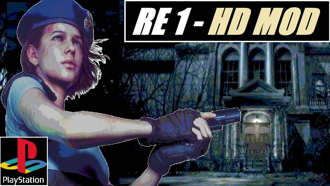 Resident Evil - Sony Playstation 1: HD Remaster [полное прохождение на лучшую концовку за Джилл] #1