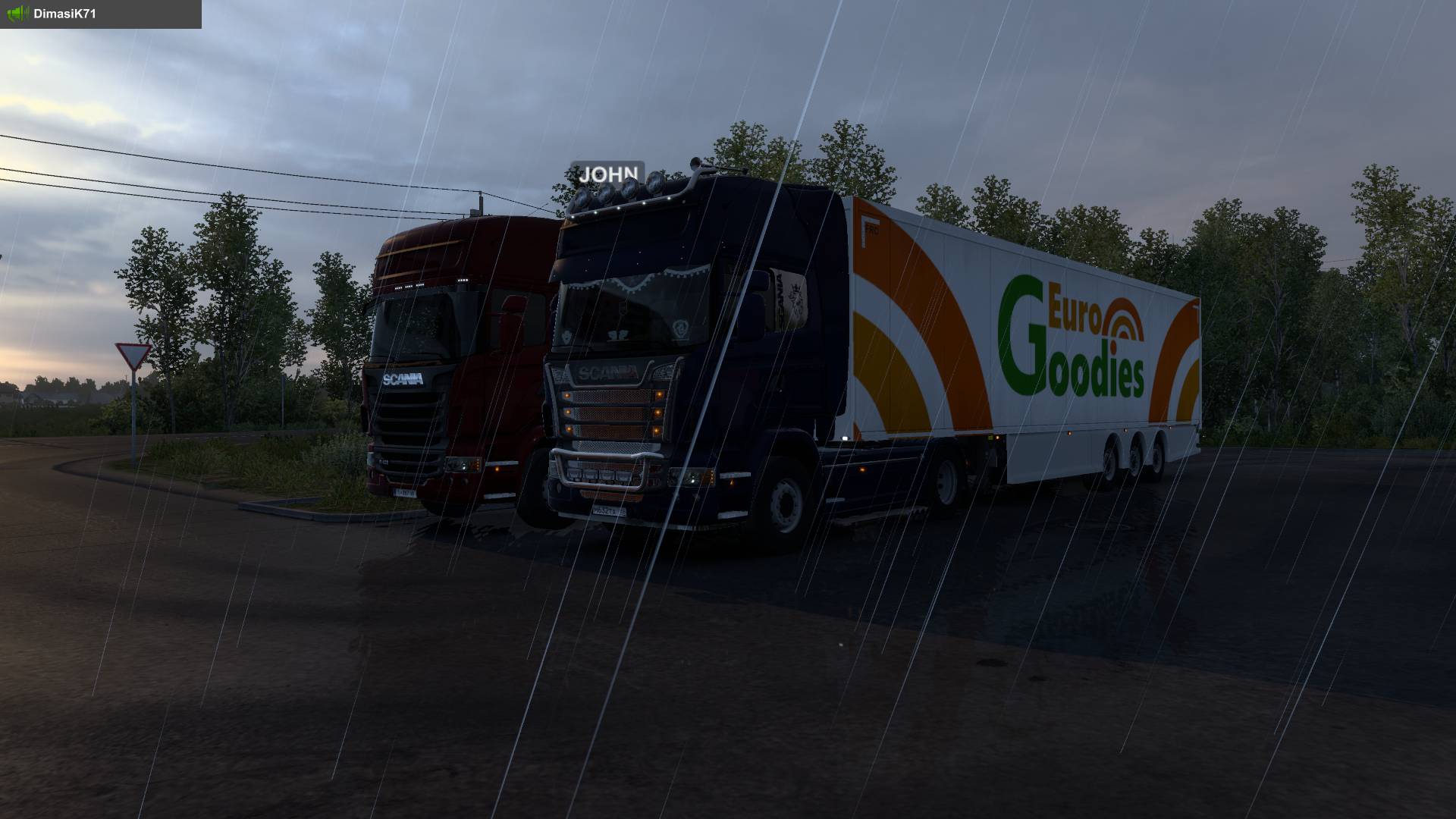 ETS2 конвой проба карт сибирь и Казахстан