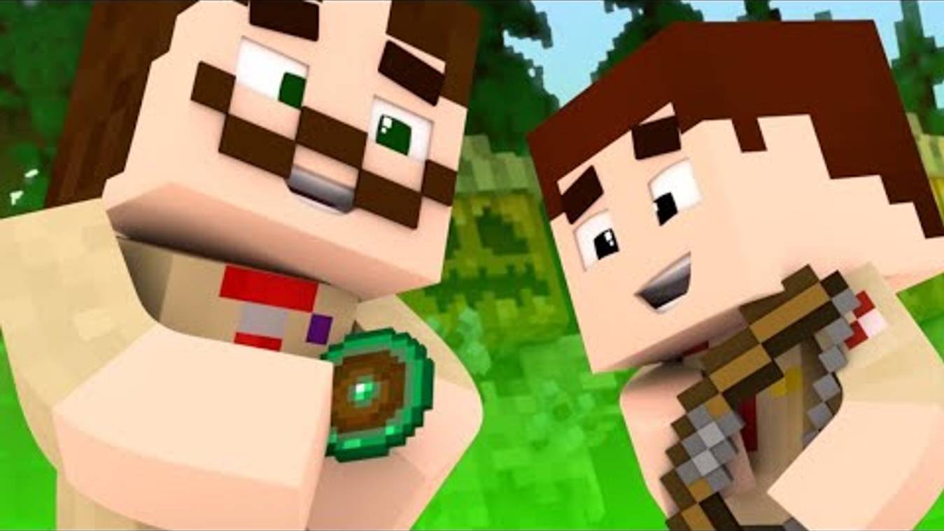 ДЕТИ ПОЛУЧИЛИ СВОЙ ПЕРВЫЙ ЗНАЧОК! ДЕТСКИЙ ЛАГЕРЬ В МАЙНКРАФТ [перезалив]