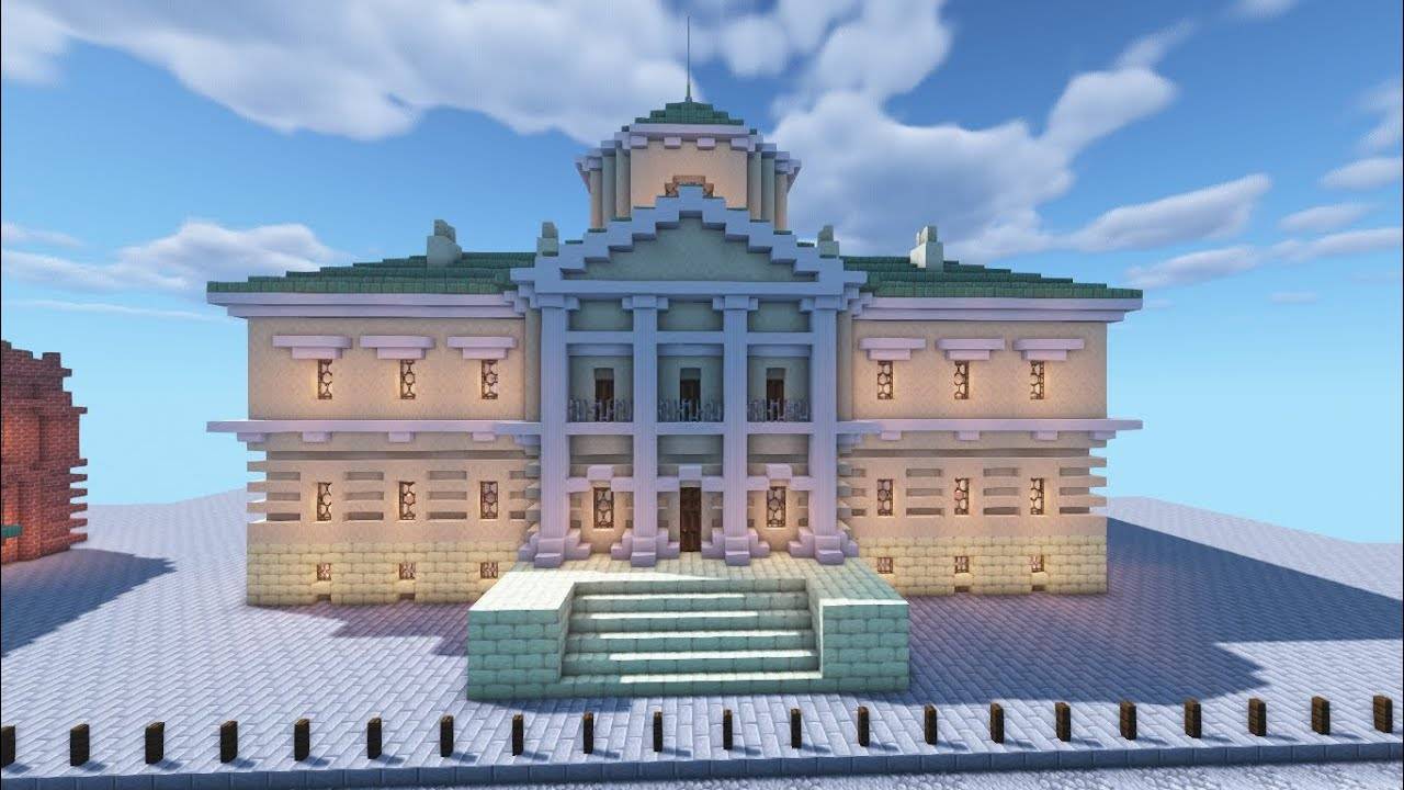 Особняк в майнкрафте (Российская Империя)