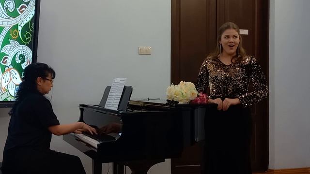 А. Гречанинов, стихи Городецкого ''Восточная песня'' -поёт Вероника Банарь, концерт. Наиля Шамгунова