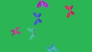 Футажи для наложения эффектов на видео ,на синем , зелёном и чёрном фоне фоне . 283