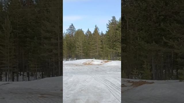 Тимоха на коне, закрытие снегоходного сезона, плавный переход на безснежные сезоны