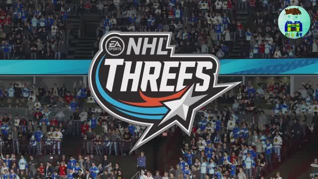 NHL 19. 2 NHL THREES. Только игровой процесс. Без комментария.