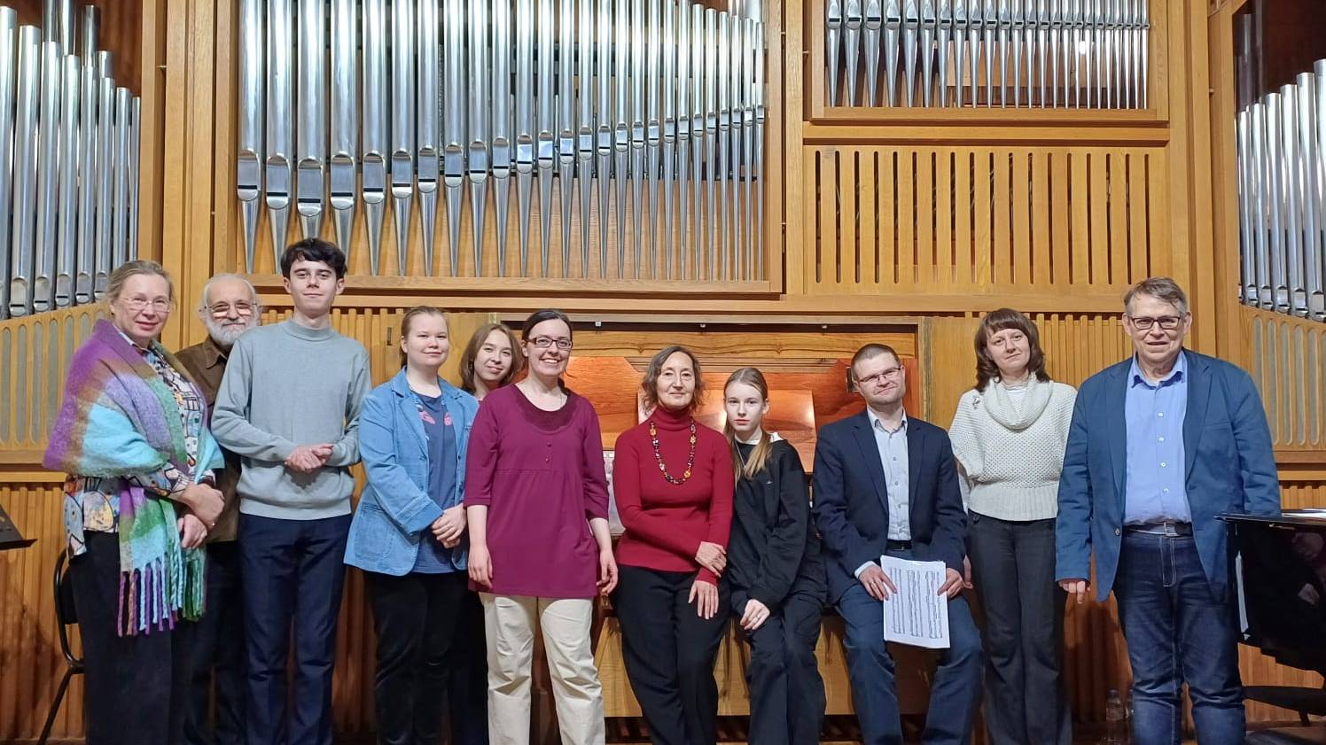 Мастер-класс (орган). Фрагмент