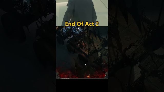 На старте и в конце 2 акта Path of Exile 2