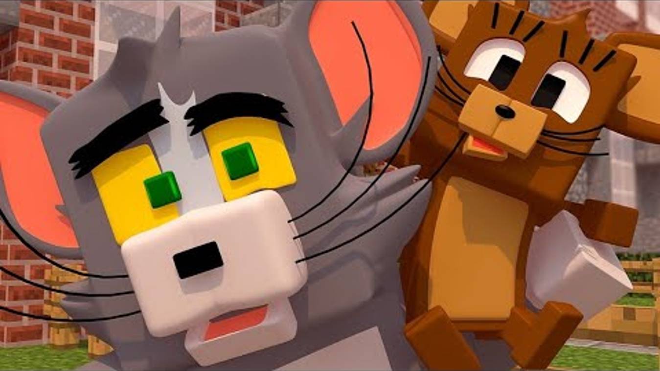 ХОЗЯЙКА ВЫГНАЛА КОТА БАНДИТА!  ТОМ И ДЖЕРРИ В МАЙНКРАФТ [перезалив]