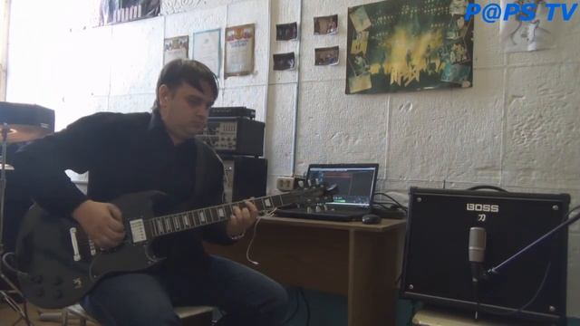 Коррозиря металла - Чёрный корабль [guitar cover]