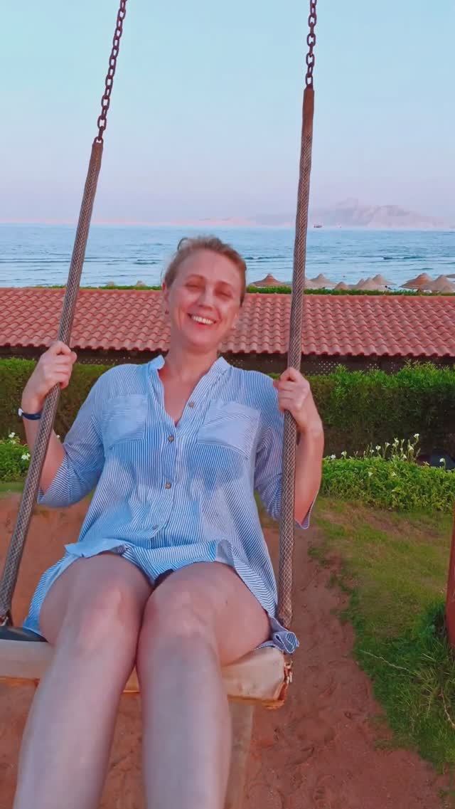 ☀️ Качели на пляже