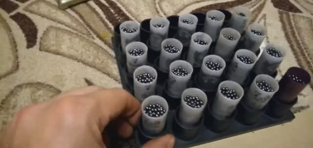 Снаряжение патронов на куницу, белку.