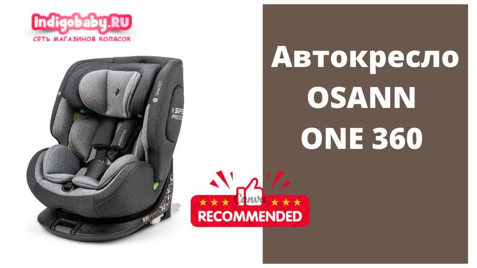 Автокресло Osann One 360❤. Смотрите видеообзор первыми!