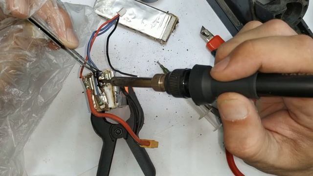 Замена банок в lipo аккумуляторе для квадрокоптера