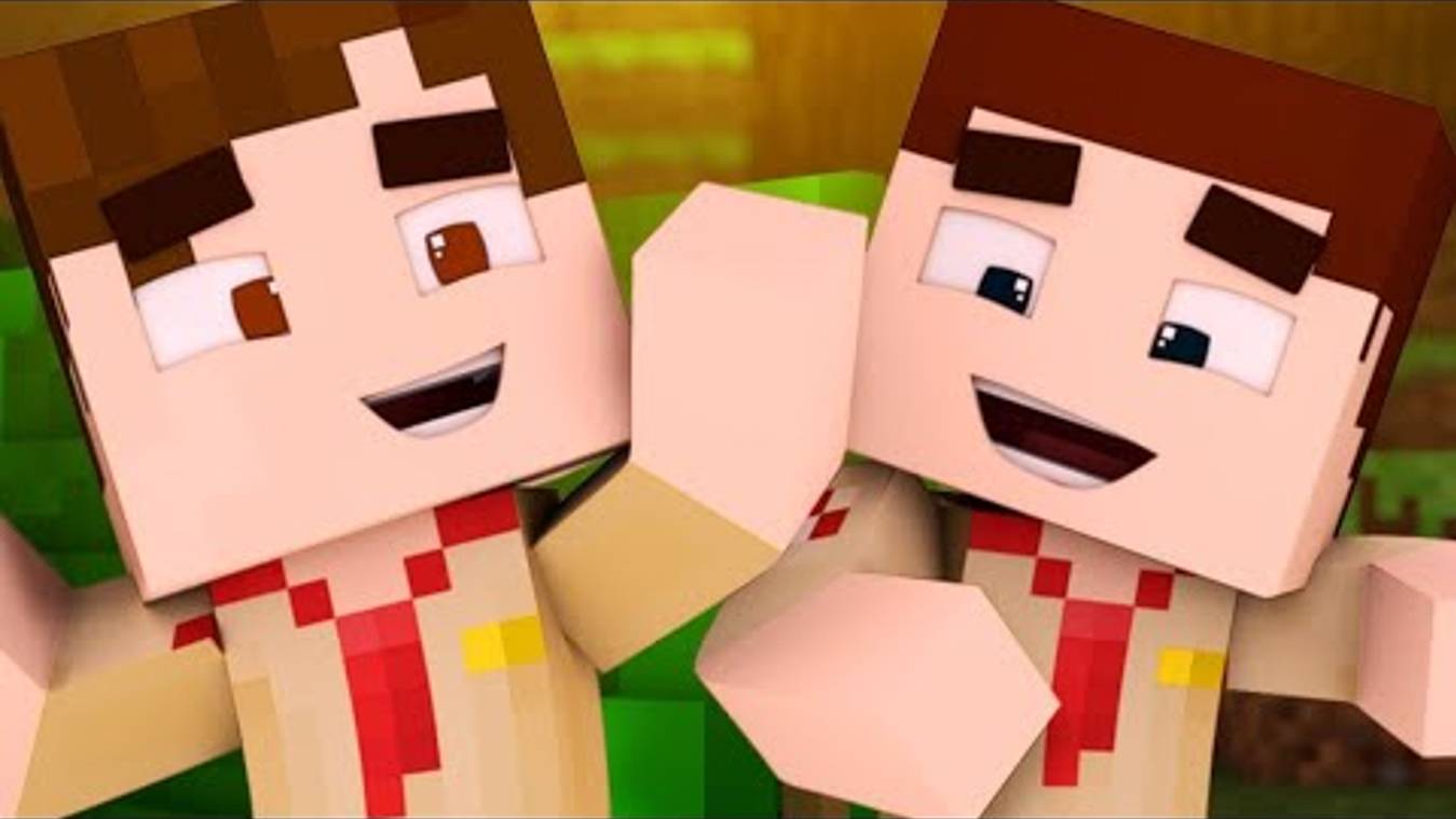 БОЙСКАУТЫ УСТРОИЛИ ПОХОД! ДЕТСКИЙ ЛАГЕРЬ В МАЙНКРАФТ [перезалив]