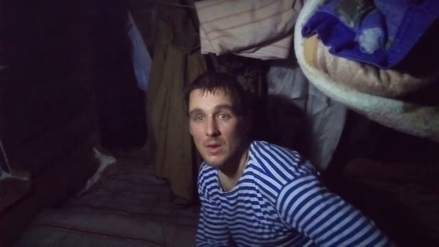 К избушке 15 11 20.Утепление избы изнутри.Очередная проверка капканов