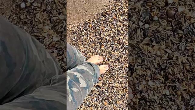 Пляж Дербента | Массаж ног #дагестан