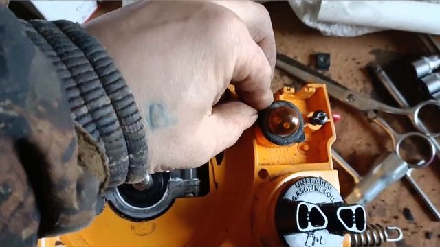 ремонт китайской пилы partner 351