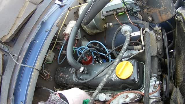 УАЗ-31519. Снятие впускного трубопровода, выпускного коллектора, приёмной трубы глушителя.