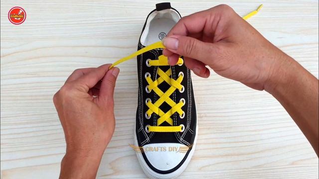 4 Way To Tie Shoelaces, Creative Idea to Fasten Tie Your Shoes Tutorial Step by Step