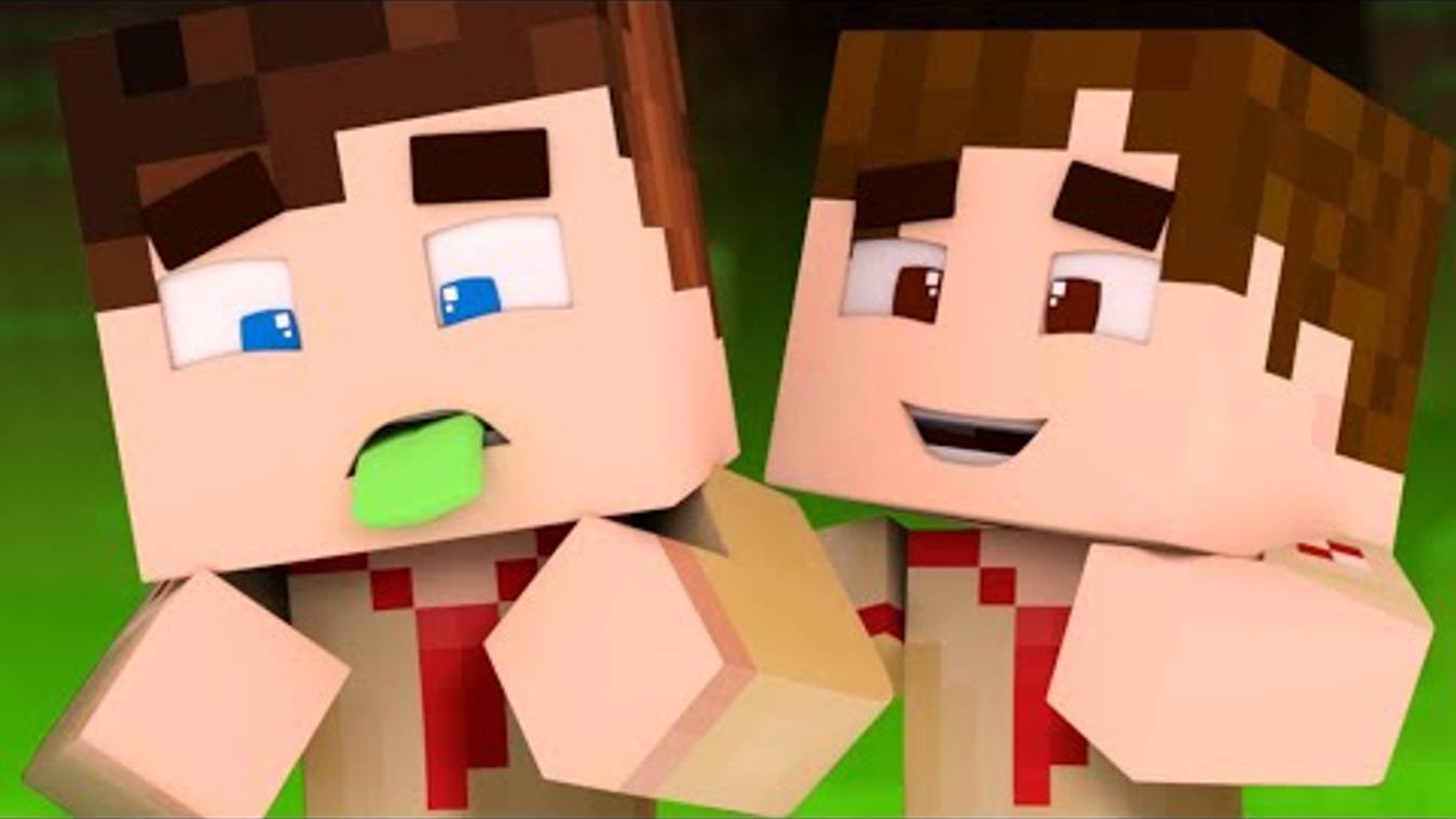 НАШЛИ ДРУГА В ЛЕСУ! ДЕТСКИЙ ЛАГЕРЬ В МАЙНКРАФТ [перезалив]