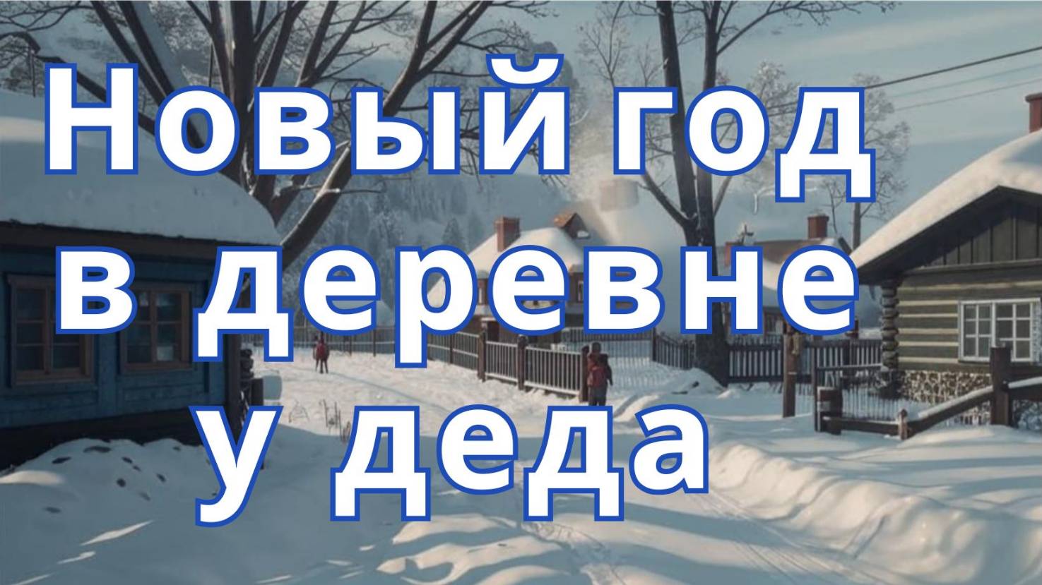 "Новый год в деревне у деда"- веселая ностальгическая пеня