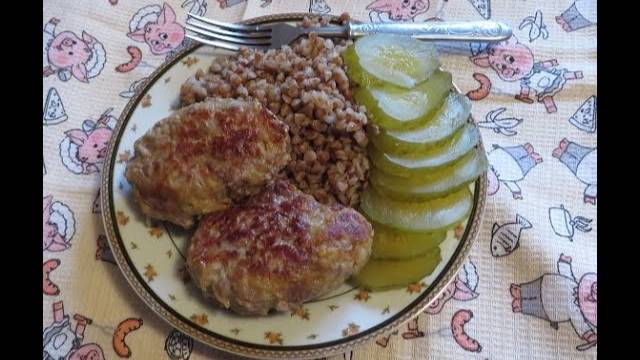 Как я готовлю котлеты.