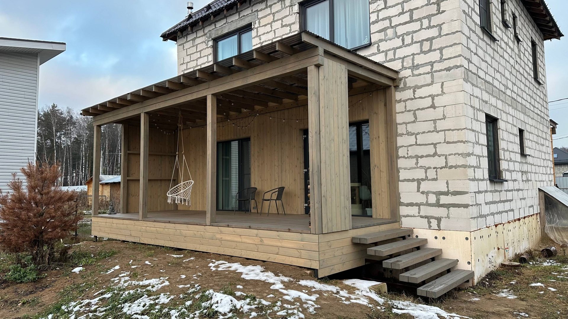 ТЕРРАСА с КРЫЛЬЦОМ