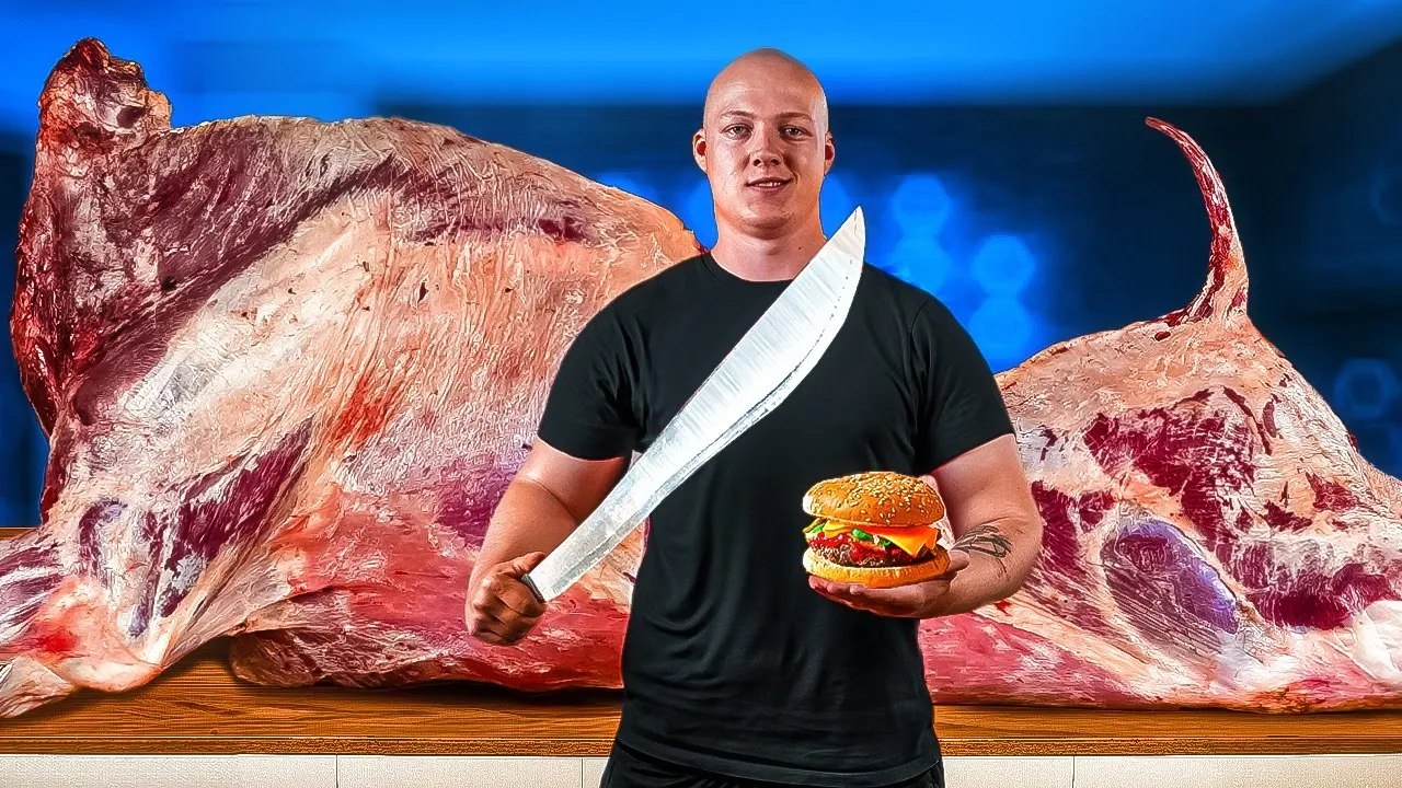 СКОЛЬКО ПОЛУЧИТСЯ БУРГЕРОВ ИЗ 1 БЫКА?