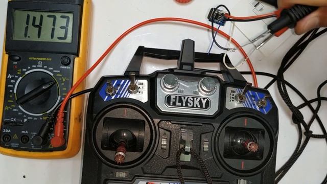 Приемник fli14+, подключение, тесты в поле, сравнение с fs-ia6b